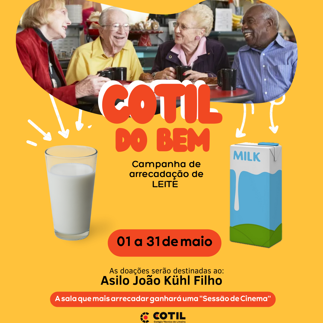 COTIL lança ação “COTIL do Bem” – Colégio Técnico de Limeira